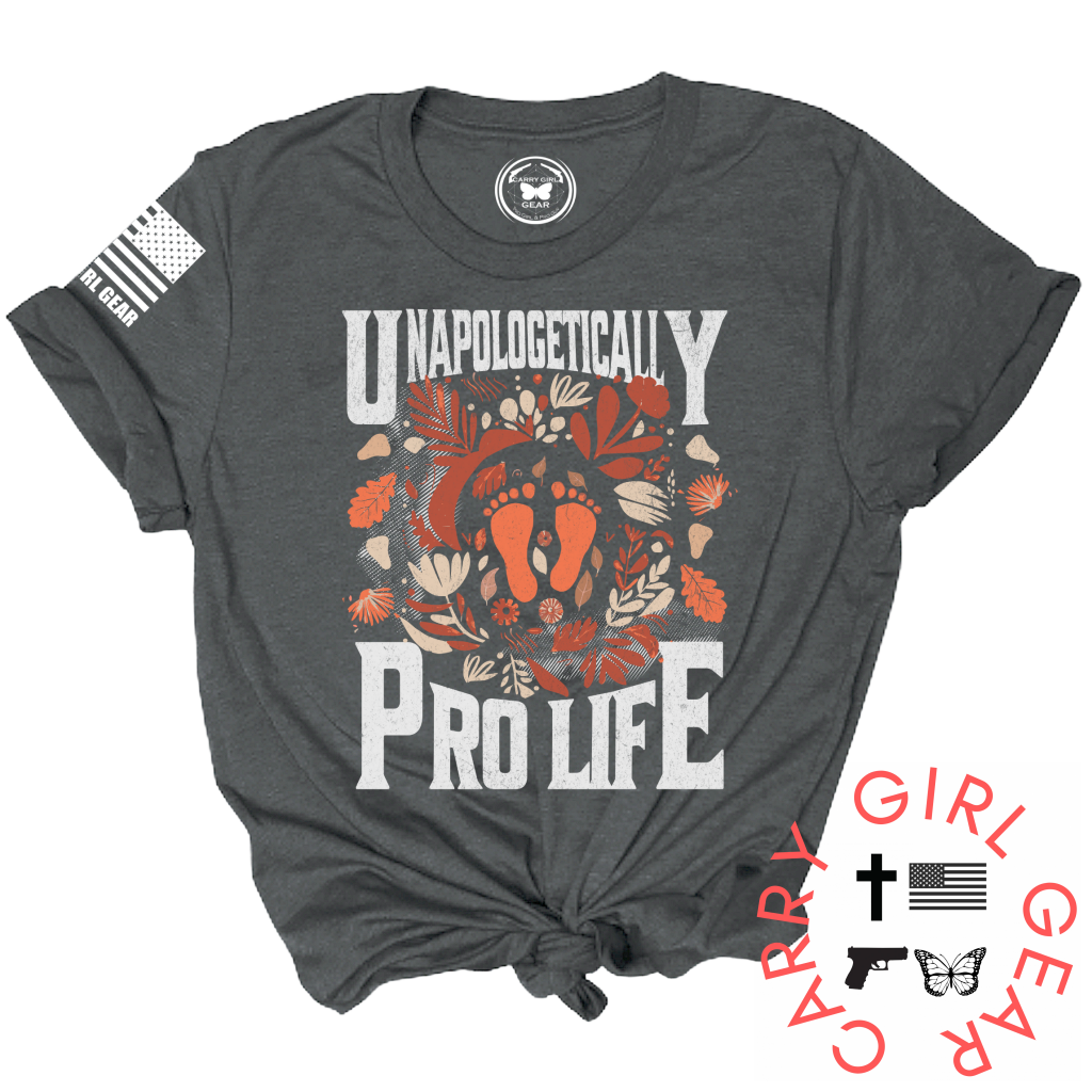 UNAPOLOGETICALLY TEE – Carry Girl Gear